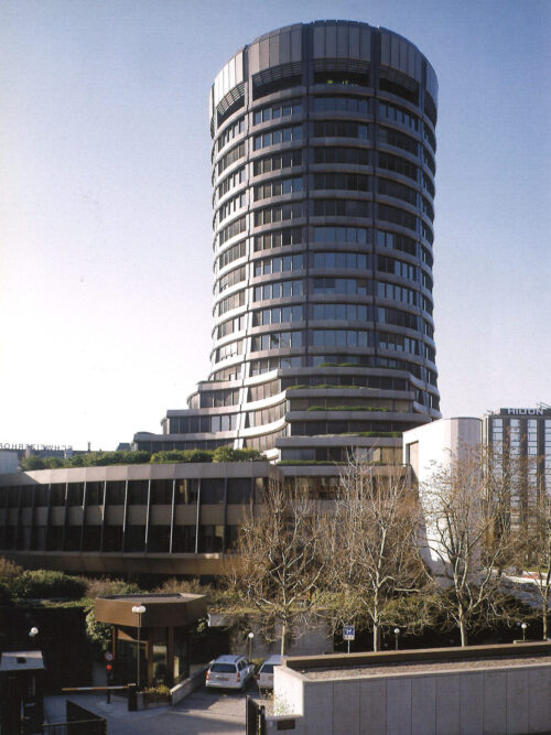 Tower of the Bank for International Settlements, Basel - Burckhardt