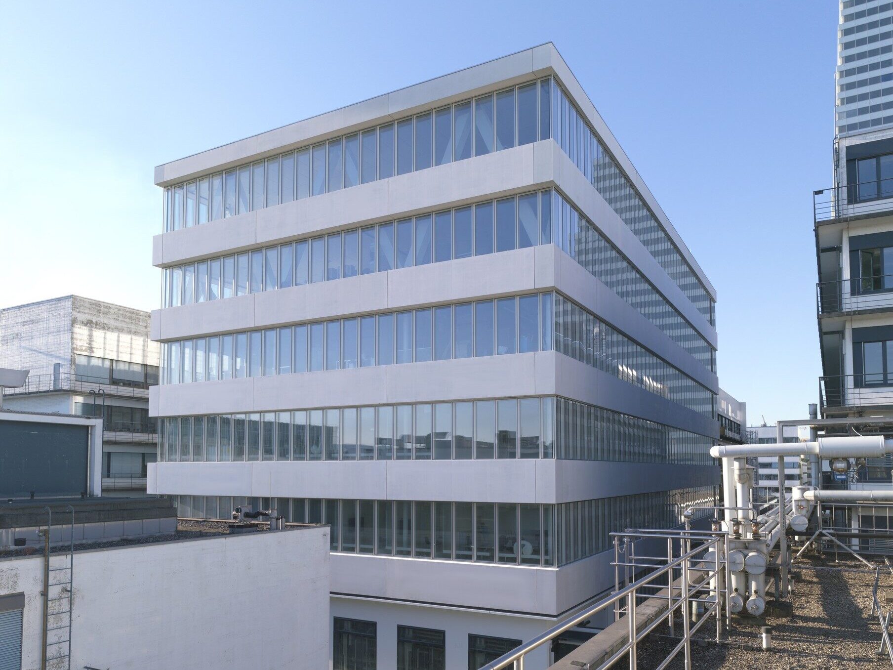 Produktionsgebäude Roche Bau 91, Basel - Burckhardt