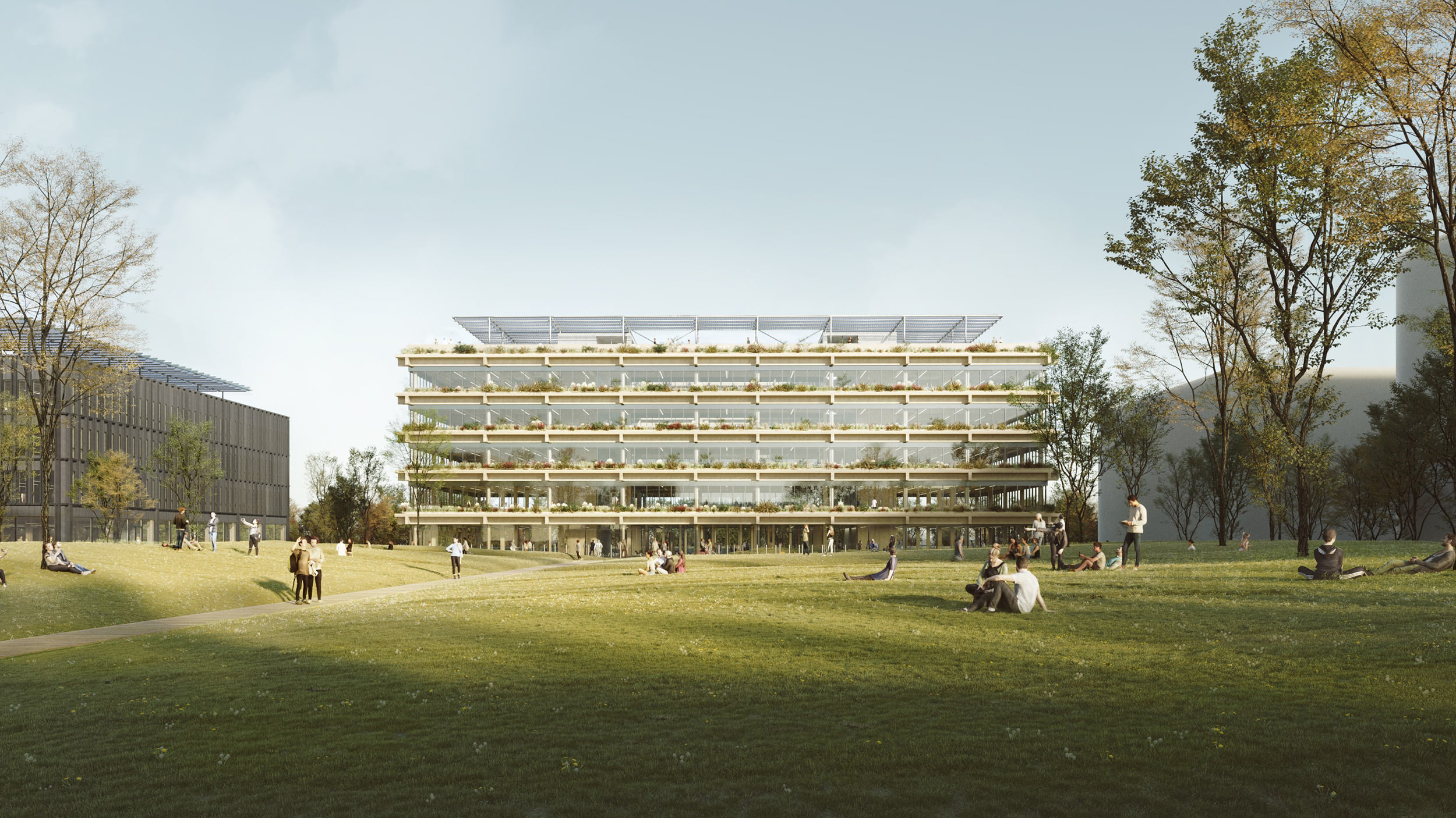 Founding building of the University of Technology Nuremberg (UTN ...